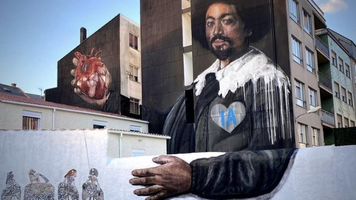 La violonchelista de Fene veranea en Vigo