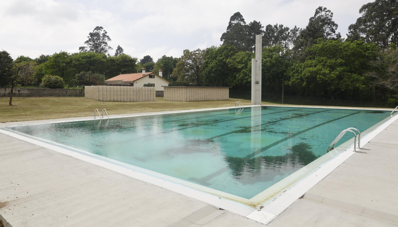 La piscina municipal de O Couto ya tiene fecha de apertura