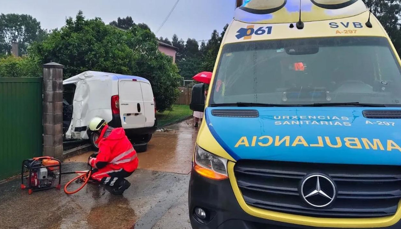 Excarcelada una mujer que sufrió un accidente de coche en Ares