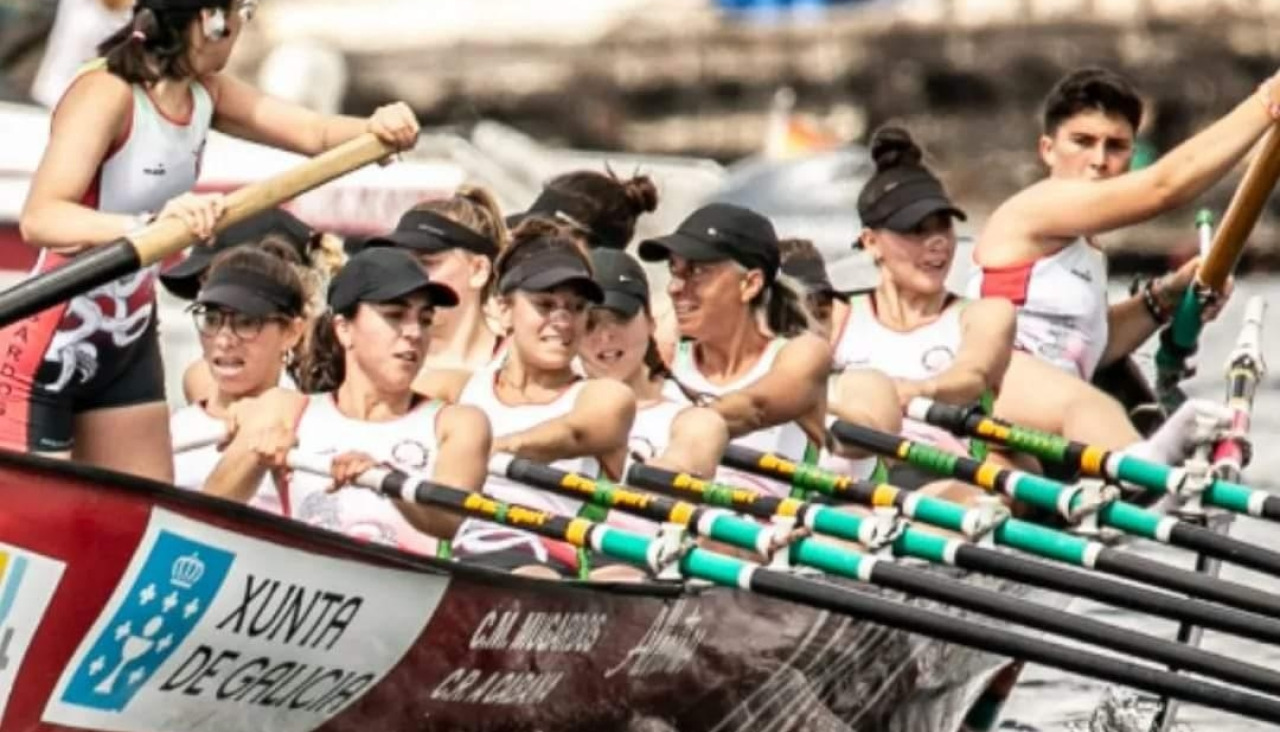 Buena regata de A Cabana Mugardos en La Concha