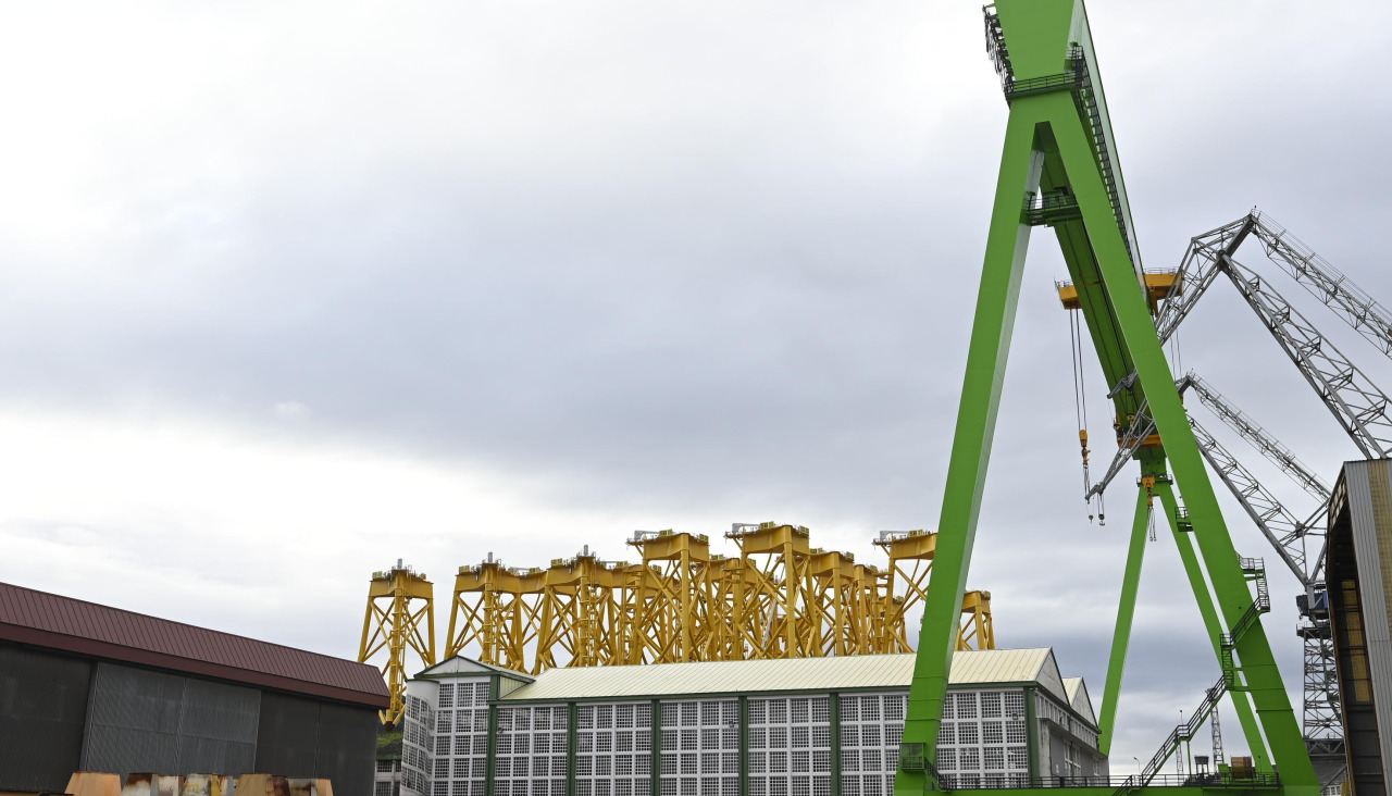 Navantia firma su tercer contrato de “monopiles” en menos de un año