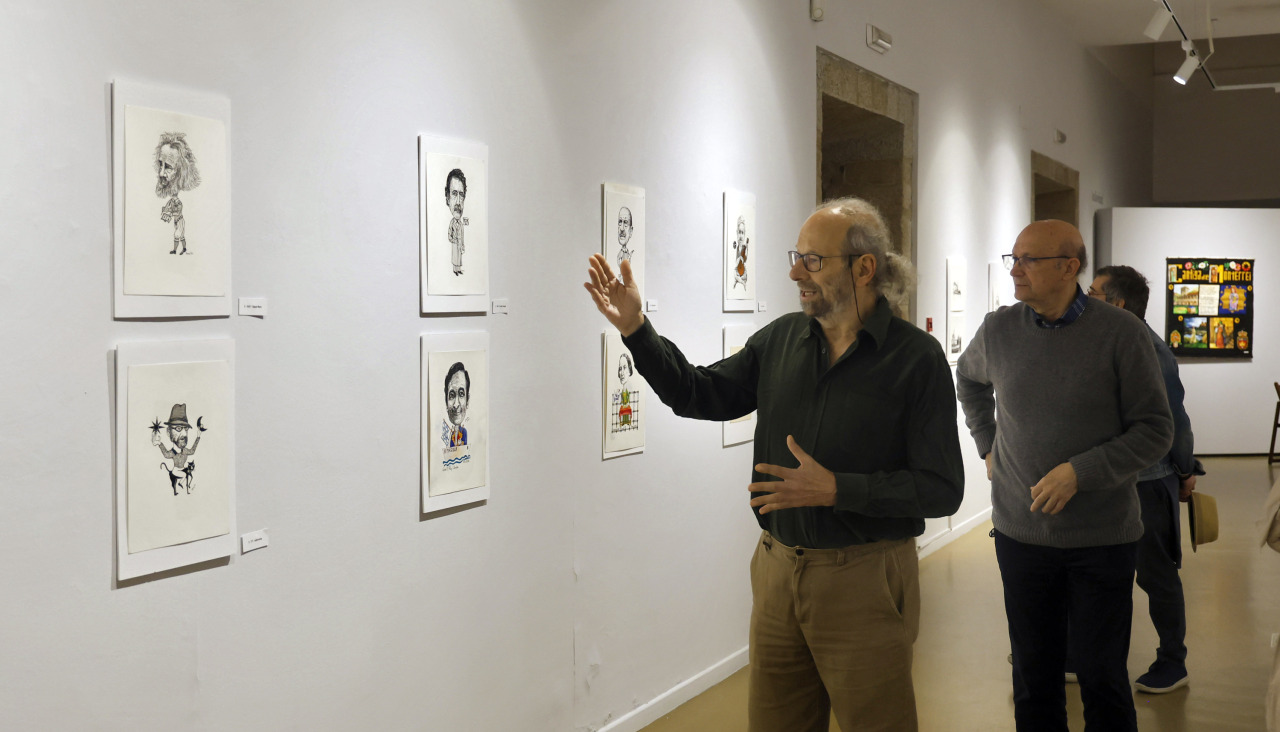 Inauguración de la muestra del artista Perico Castro y clausura de ...