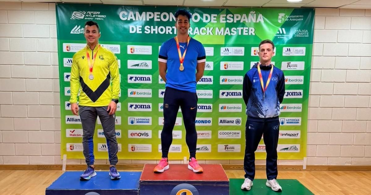 Javier Cancela y Esteban Díaz, oro y chocolate veterano
