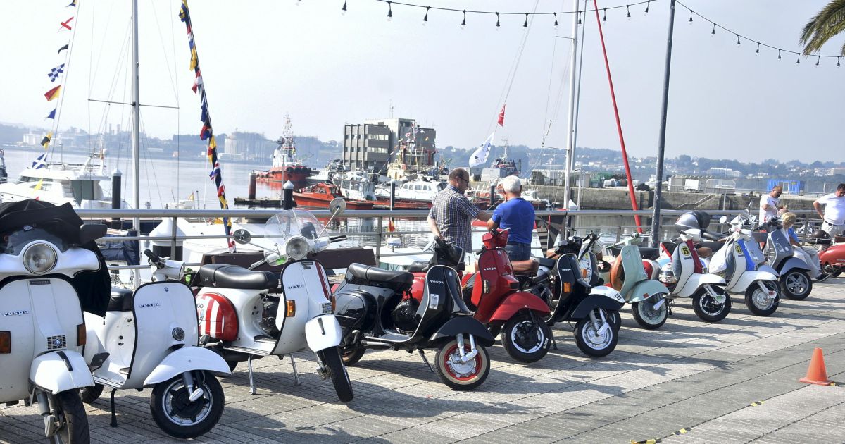 Ferrol acogerá este sábado un encuentro internacional de vespas