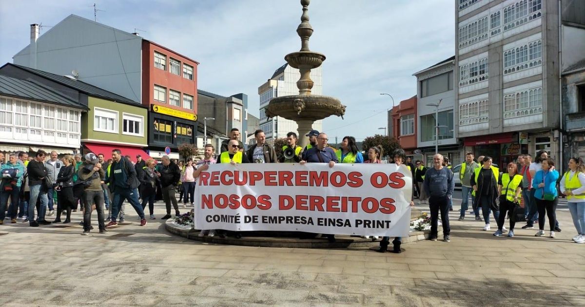 La empresa Einsa Print plantea al comité un ERE para sus centros de ...