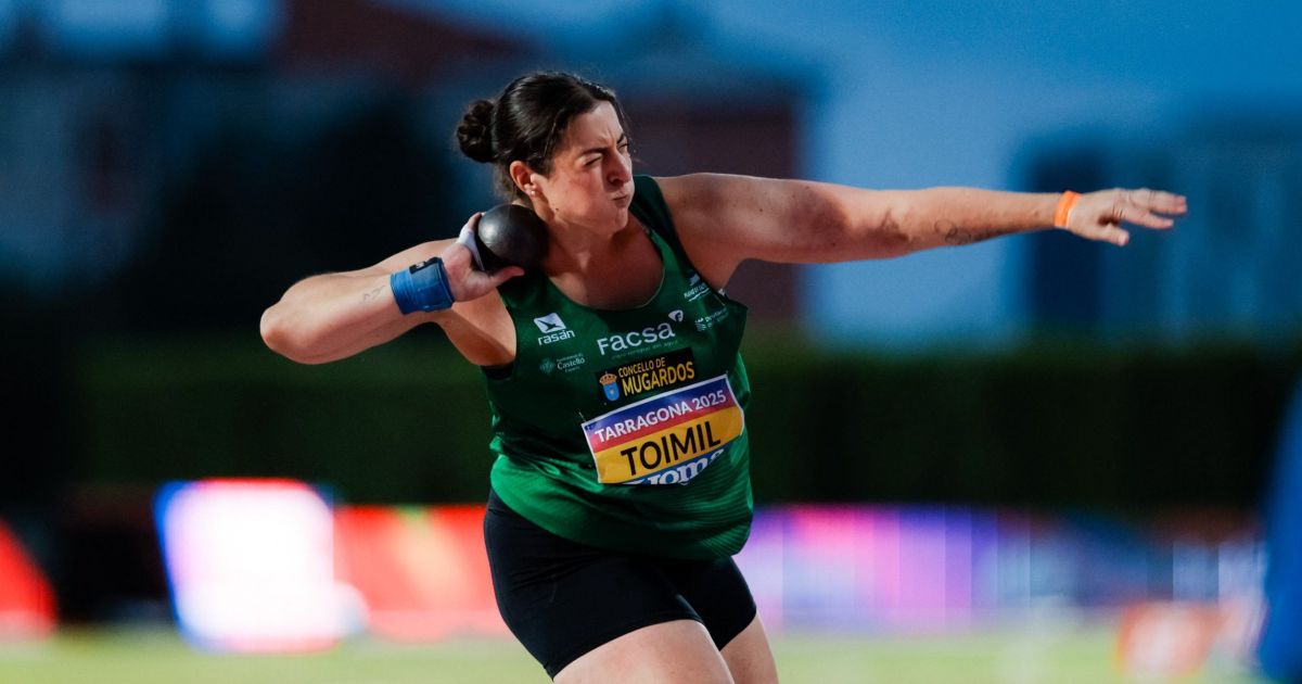 Sexto título nacional para Toimil y tercera plaza para Osorio en el 4x400