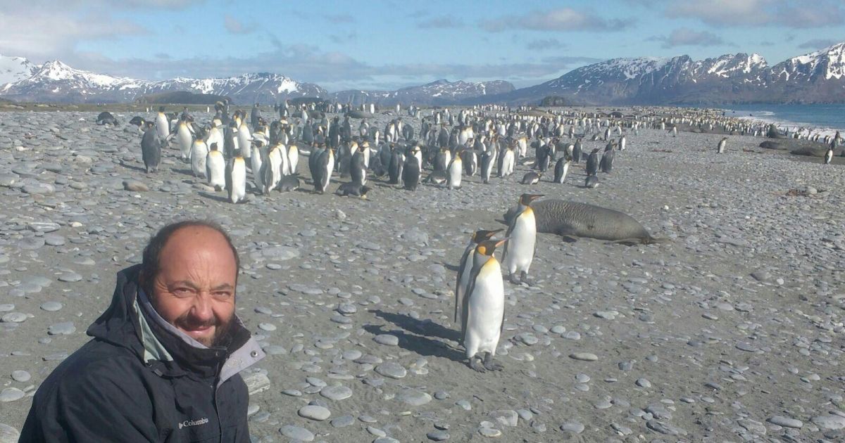 La travesía de un vecino de Cariño: 34 días a bordo de un “rompehielos ...